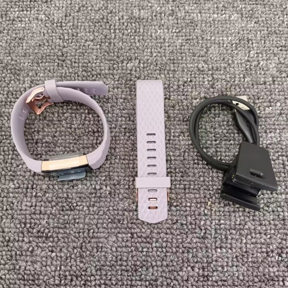 NEW Fitbit Charge 2 HR Fitness Activity Tracker- Black/Blue/Purple/Gold ...