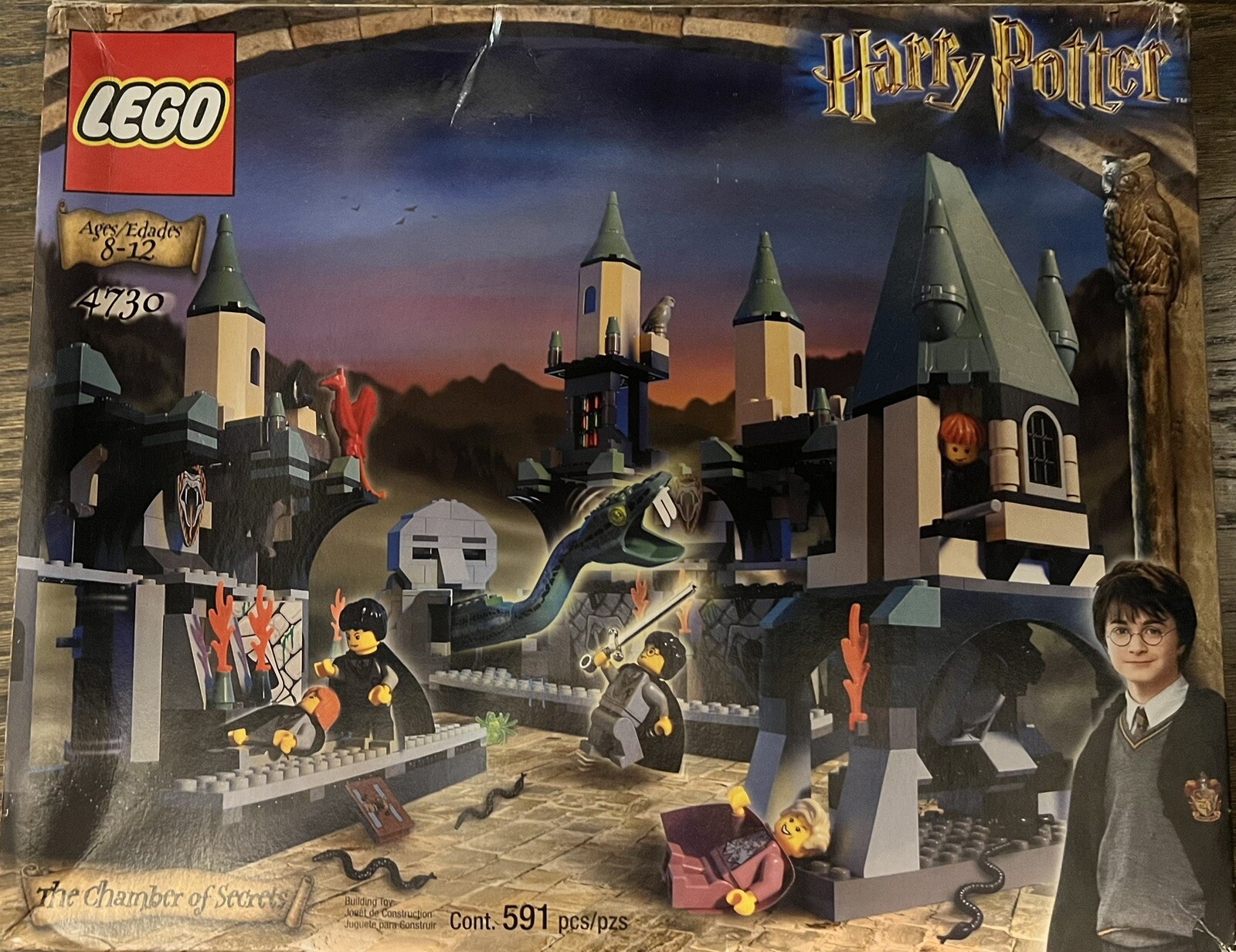 LEGO Harry Potter The Chamber of Secrets 4730 100% COMPLETE w/ Manual ...