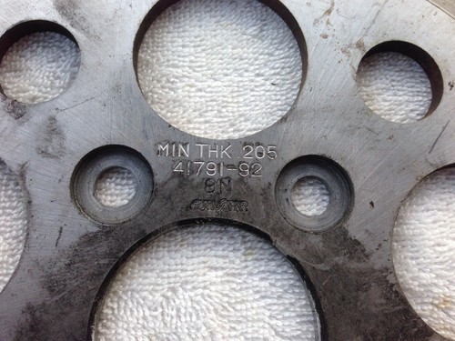 3pc. Genuine Harley Davidson Sunstar Front/Rear Brake Disc Rotors Set ...