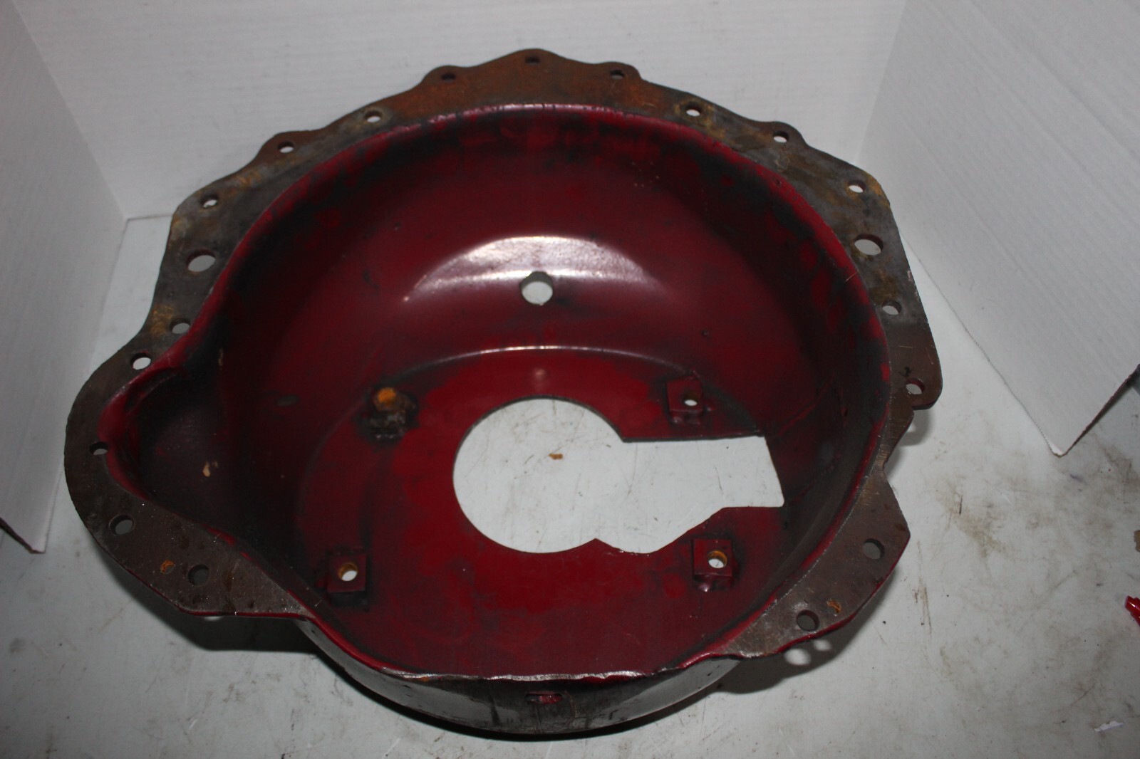 SBC steel scatter shield bellhousing ump imca wissota asa arca hot rod ...