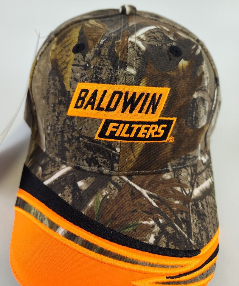 Baldwin Filters Realtree AP Camo & Blaze Orange K-Products Strapback ...