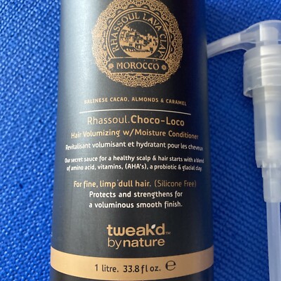NEW Tweak'd by Nature Rhassoul Choco-Loco Volumizing Conditioner ...