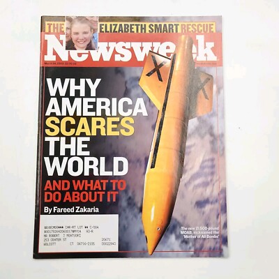 NEWSWEEK March 24 2003. Why America Scares The World. | eBay
