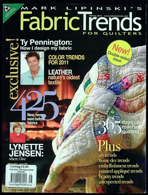 Mark Lipinski's FABRIC TRENDS FOR QUILTERS Winter 2011 DOUBLE SIDED ...