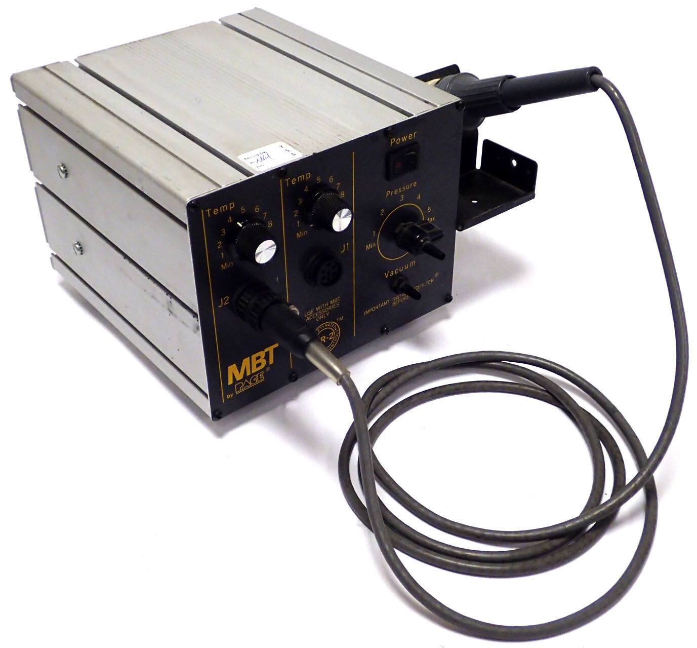 PACE MBT-200 MICRO BENCH TOP SOLDERING STATION w/ SOLDERING HANDPIECE ...