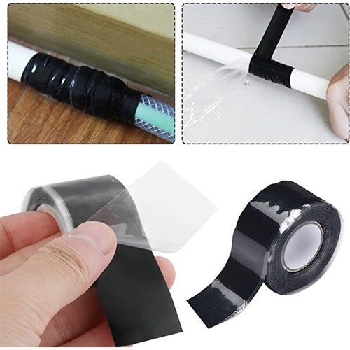 Multi-purpose Silicone Self-Fusing Tapes Rubber Paste Electrical Cords ...