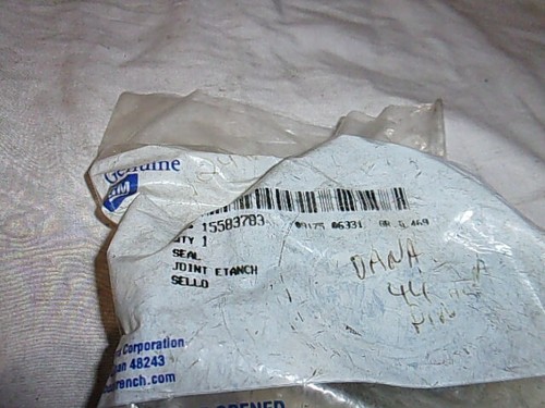 1985-1996 Corvette Front Drive Pinion Differential Seal NOS GM#15583783 ...