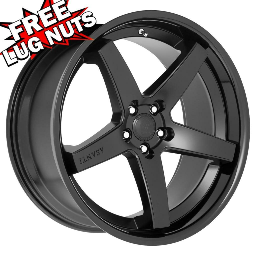 20 inch 20x10.5 ASANTI ABL31 REGAL GLOSS +SATIN wheels rims 5x112 +38 ...