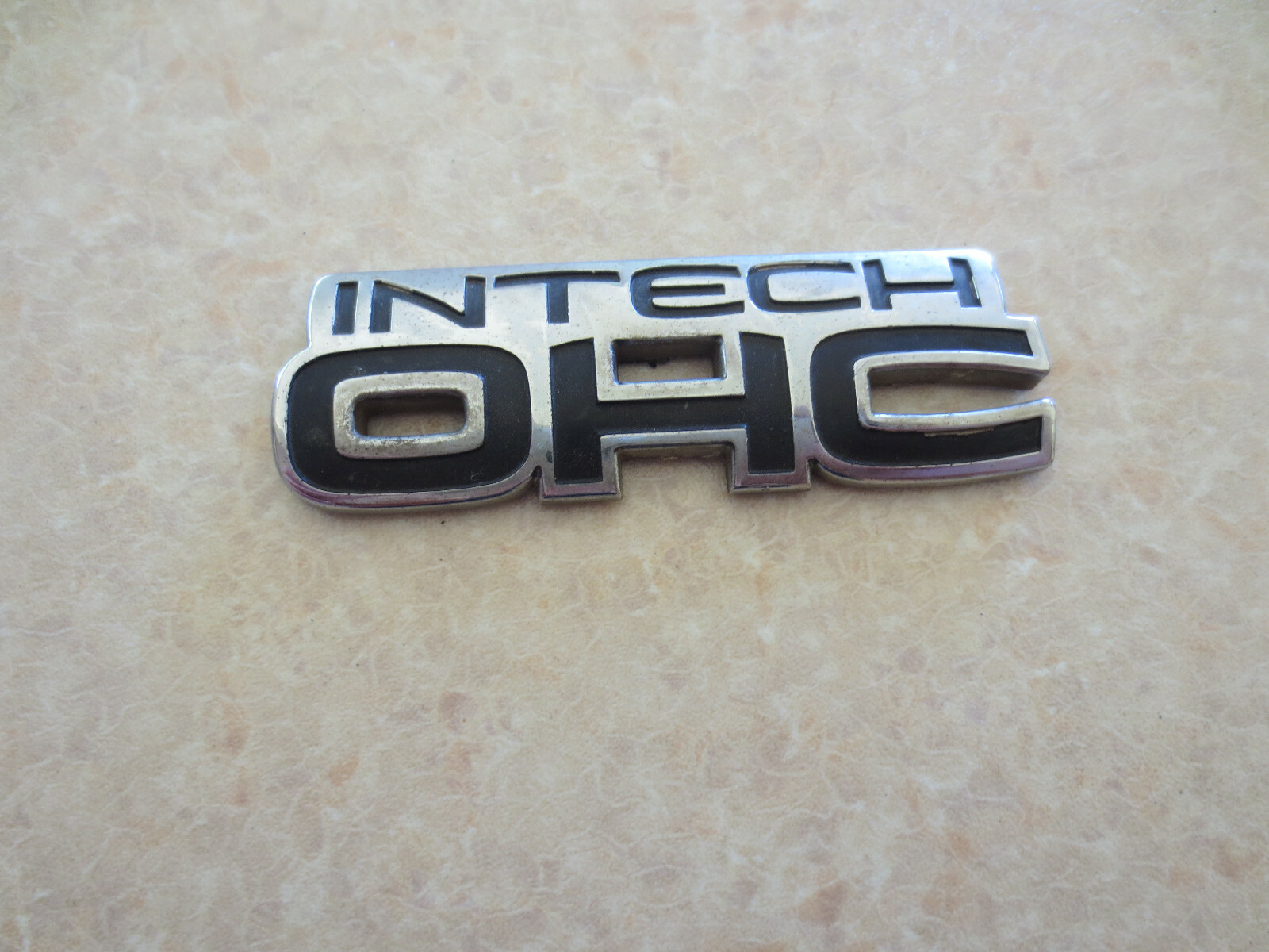 Original Ford Falcon Intech OHC plastic car badge | eBay Australia