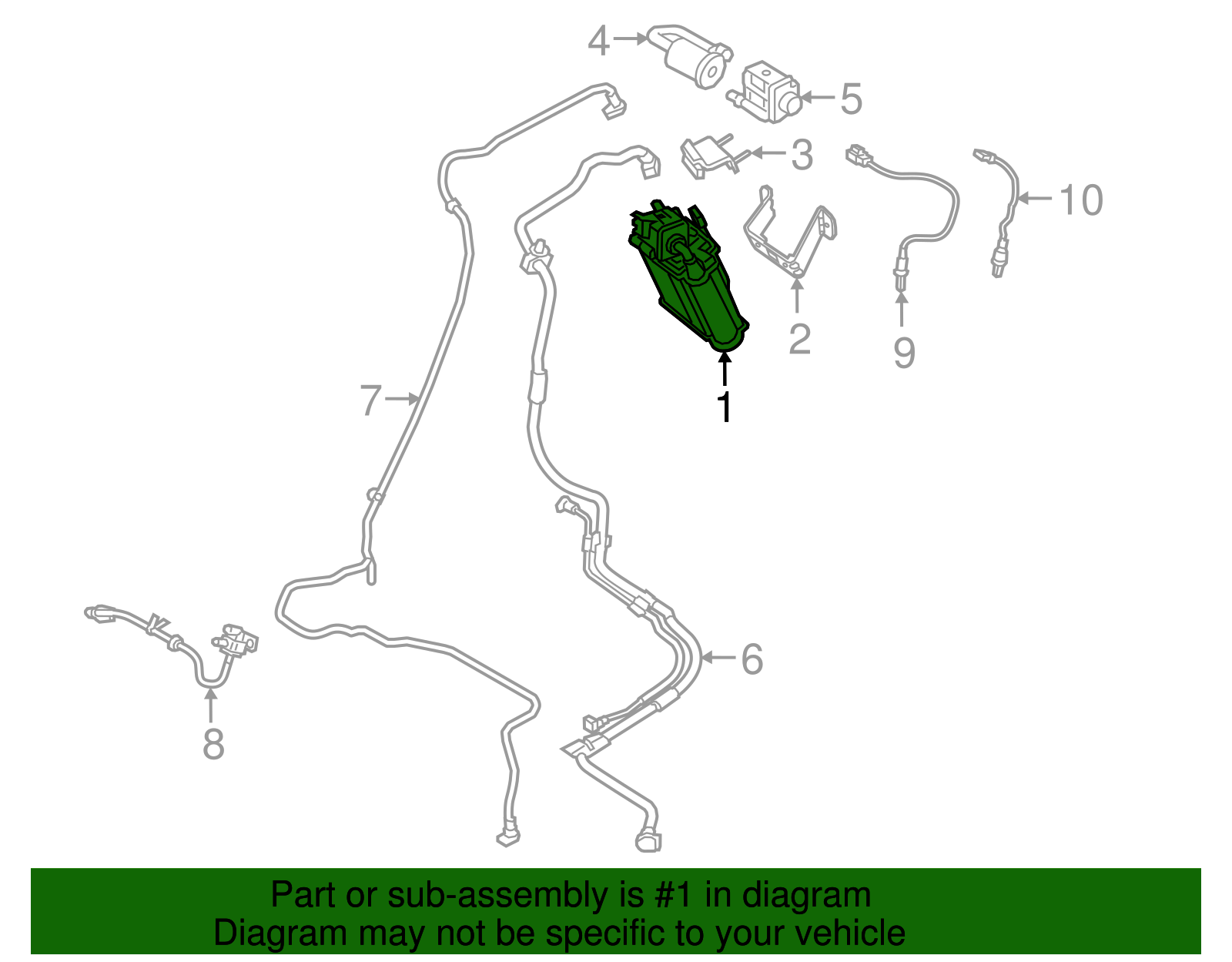 Volvo Xc90 Mk2 Vapor Canister 31478242 Genuine for sale online | eBay