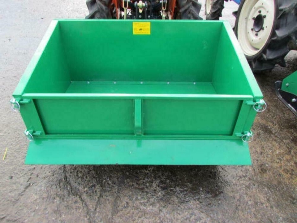 Compact Tractor Tipping Transport Box - Trailer - 4 / 5FT - Link Box ...