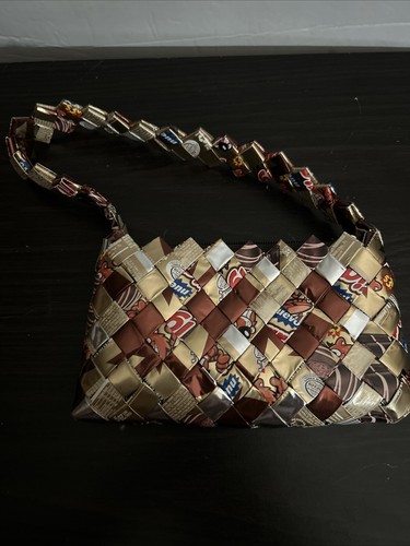 Candy Gum Wrapper Purse Shoulder Bag Recycle Folded Wrappers | eBay