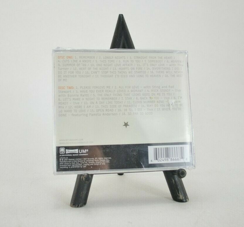 Bryan Adams Anthology, 2 CD Limited Edition Set, FACTORY SEALED ...