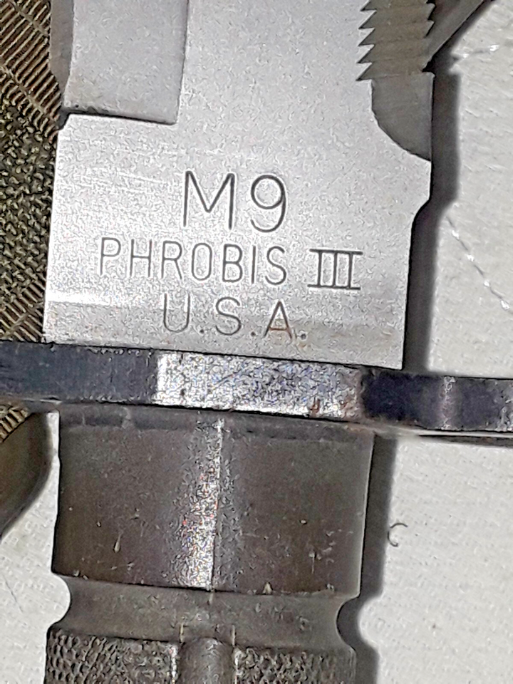 USGI Phrobis III Gen III M9 Knife VG+ (102) | eBay