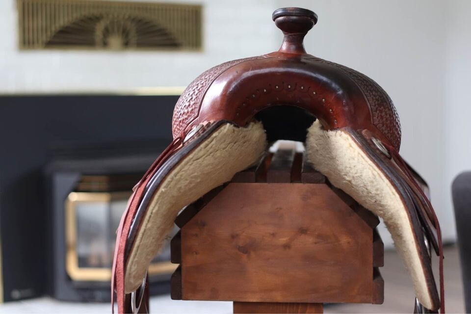 16" Jack Brainard Reining Saddle | eBay