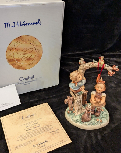 Hummel Here's My Heart w/COA & Box - Hum 766 #1187 | eBay