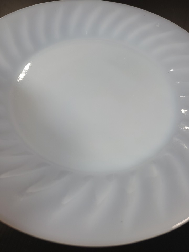 Fire King Azurite Swirl Blue Delphite 7.75" Dessert Salad Plates USA ...