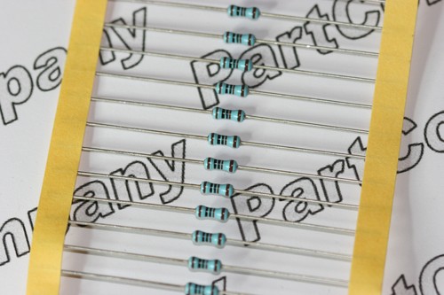 20x Metal Film Resistors 1% 0.5W Welwyn MFR4 - Choose Values | eBay UK