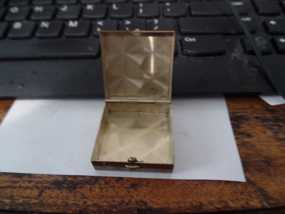 Brass Pill Box-Las Vegas Vintage | eBay