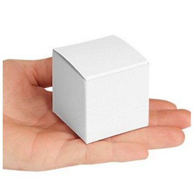 2"x2"x2" Small White Cube Boxes - See Available Quantities (4011115) | eBay