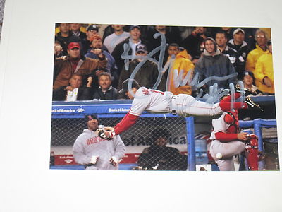 Boston Red Sox BILL MUELLER Signed 4x6 Photo MLB AUTOGRAPH 1A | eBay