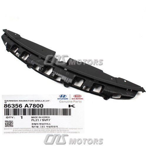 GENUINE Front Radiator Grille Upper Cover for 2017-2018 Kia Forte ...