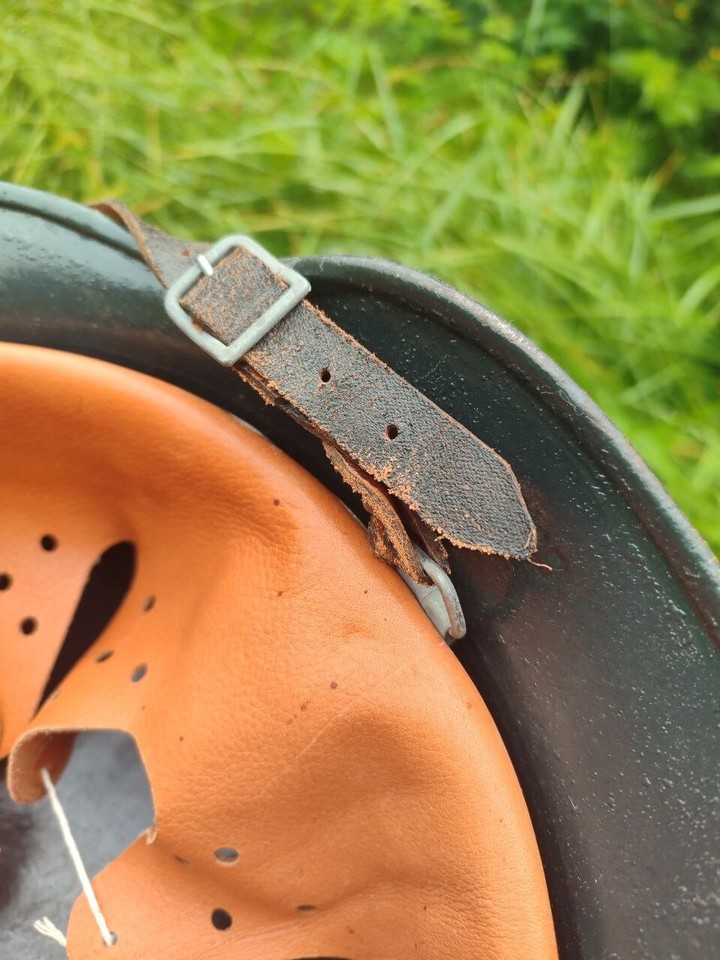 history German Helmet Original WW2 WWII steel hemet german army | eBay