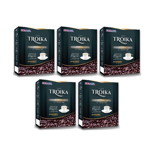 4 Boxes Edmark Cafe Troika Ganoderma Coffee Gnseng Cafe Energy Booster ...