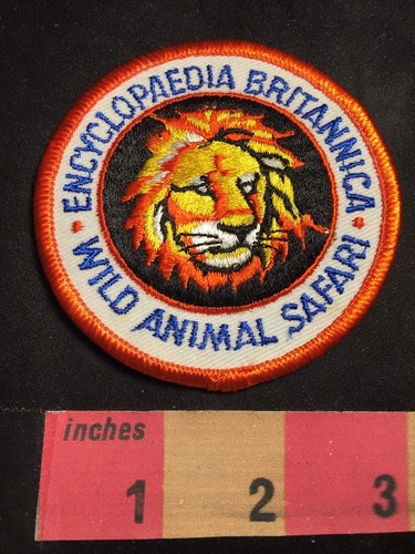 Encyclopedia Britannica Wild Animal Safari Patch (? Kings Island Theme ...