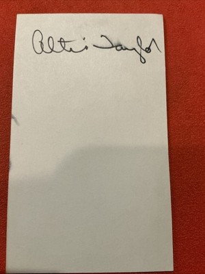 Altie Taylor 🔥🔥NFL: Houston Oilers🔥🔥 Autograph 🔥🔥 | eBay