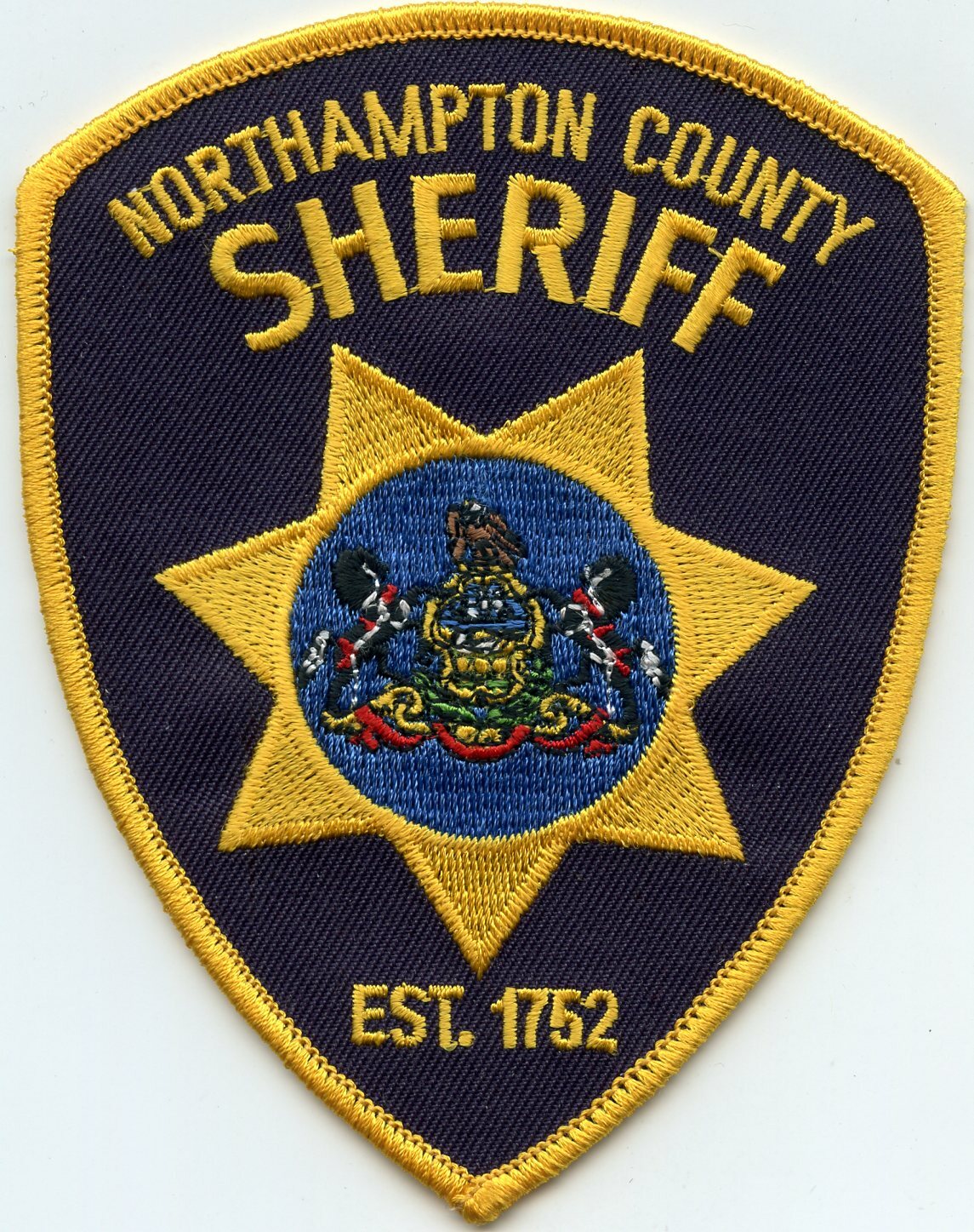 NORTHAMPTON COUNTY PENNSYLVANIA PA SHERIFF POLICE PATCH | eBay