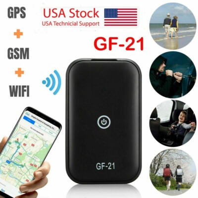 GF21 Mini Room GSM SIM GPS Tracker Voice Activated Bug Recorder Audio ...