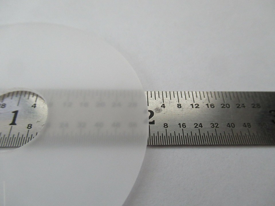 BLANK PIEZOELECTRIC QUARTZ CRYSTAL X-CUT UNPLATED PIEZO SENSOR AS PIC # ...