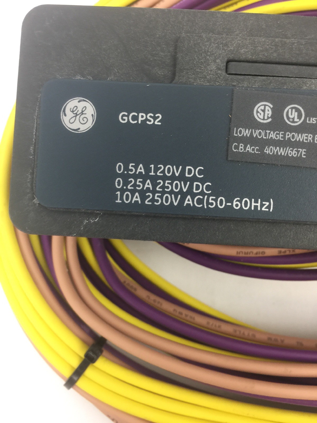 GE GCPS2 CARRIAGE POSITION SWITCH 0.5A 120VDC 0.25A 250VDC 10A 250VAC ...