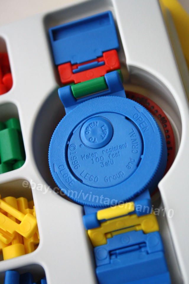 RARE VINTAGE 1996 LEGO WATCH SYSTEM STARTER CRIVAL SWISS + JAPAN MADE ...