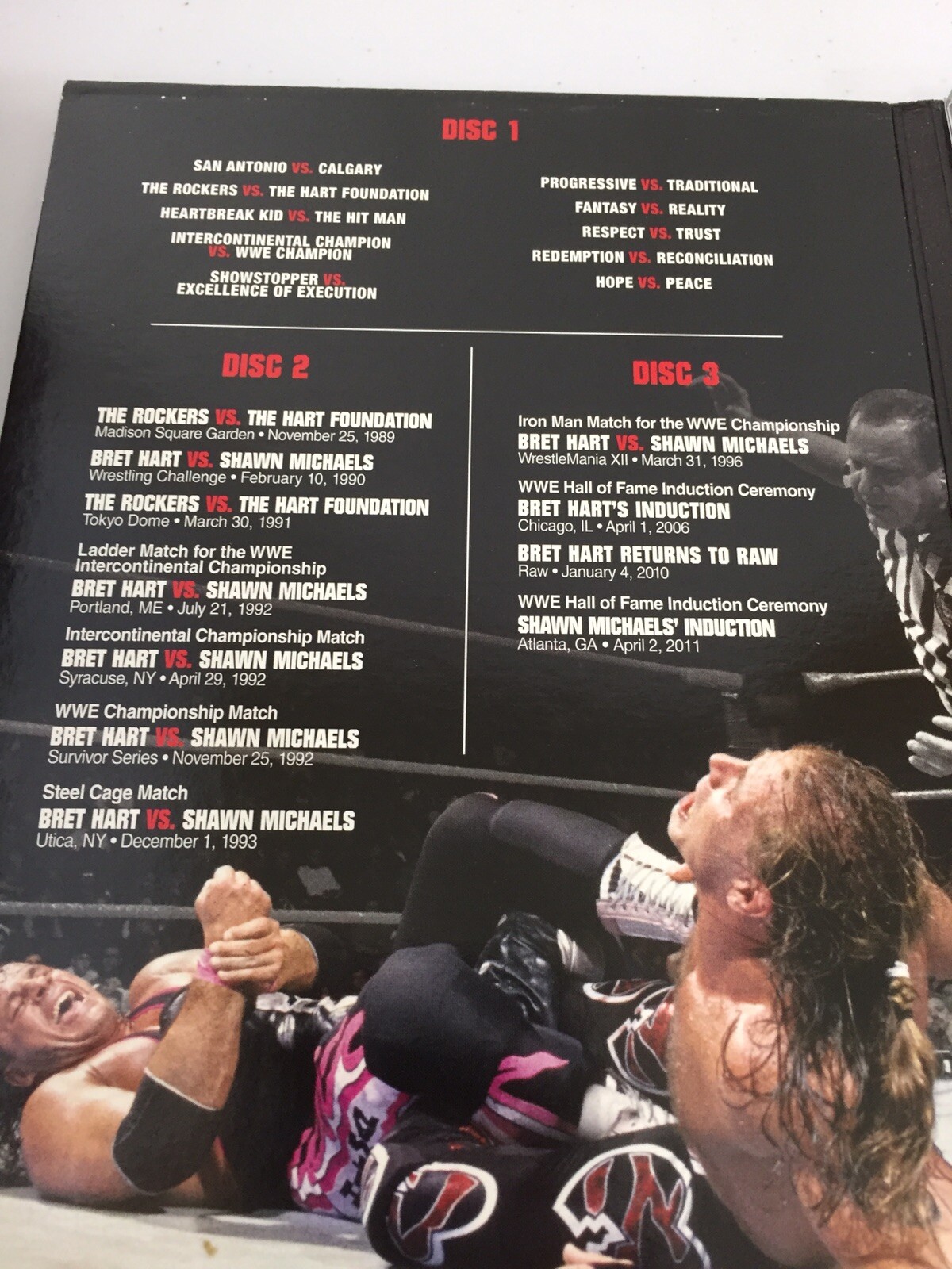 WWE's Greatest Rivalries: Shawn Michaels vs. Bret Hart (DVD, 2011) for ...