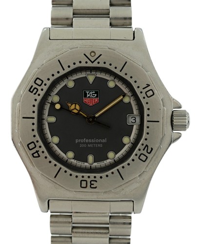 Tag Heuer Midsize 35mm Vintage Professional 3000 Series Watch! Ref: 932.213! | eBay