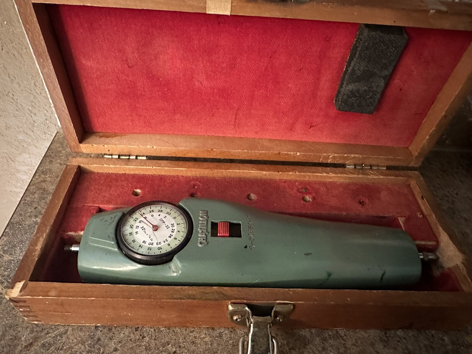 Chatillon Dpp-32 32 Oz or 2 LB Push/pull Force Gauge With Tips and Case ...