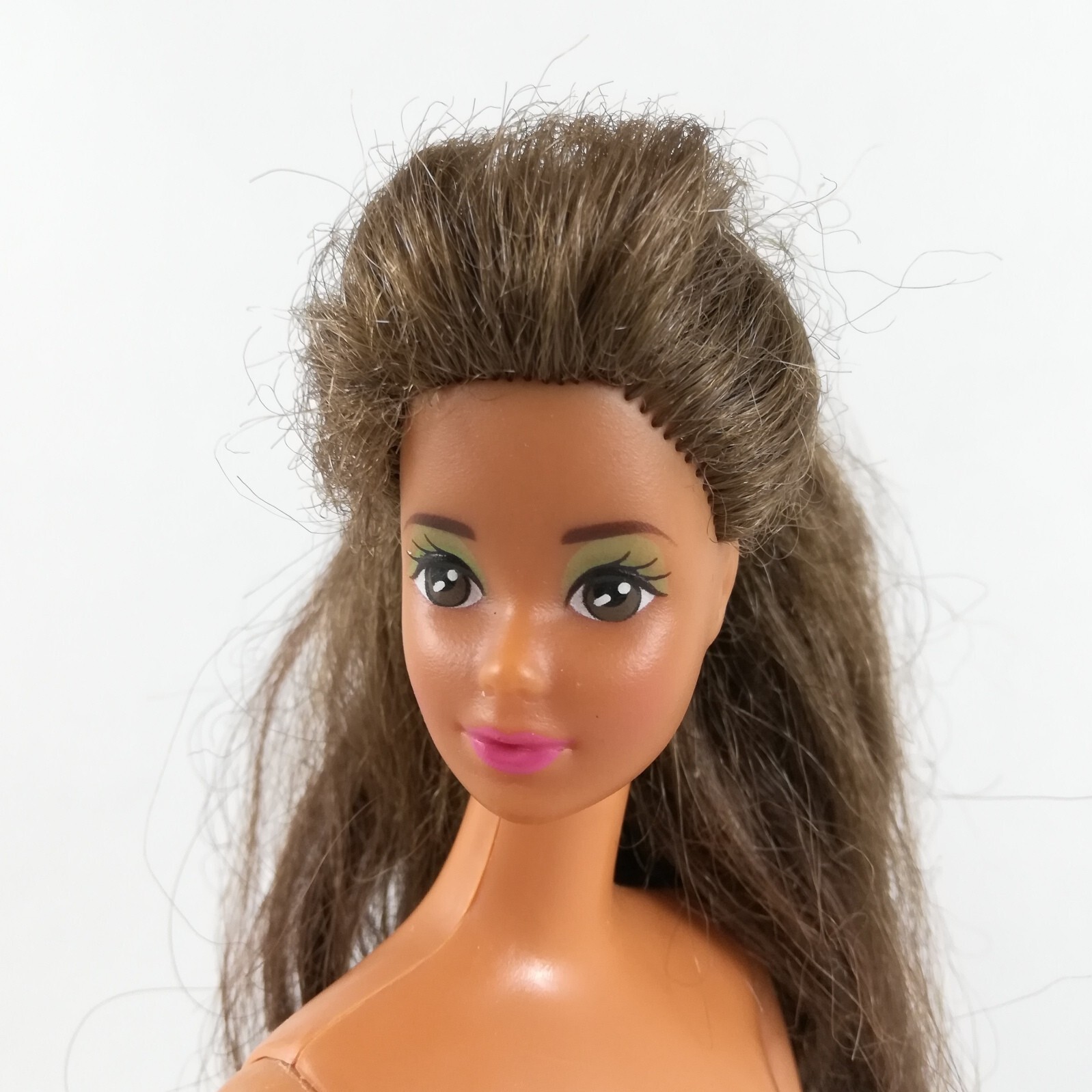 Barbie Face Brown Hair