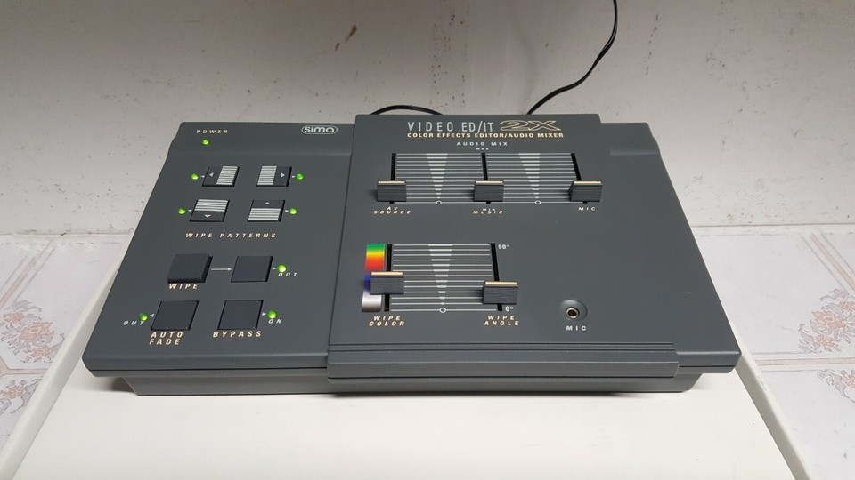 Sima Video Ed/it 2X Mini Editor & Sound Mixer | eBay