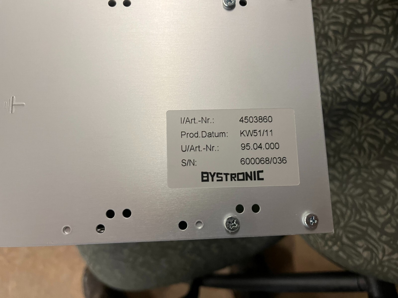 Bystronic 4503860 NCBUS E0748-5-C Motherboard Back Plane 17 Slot for ...