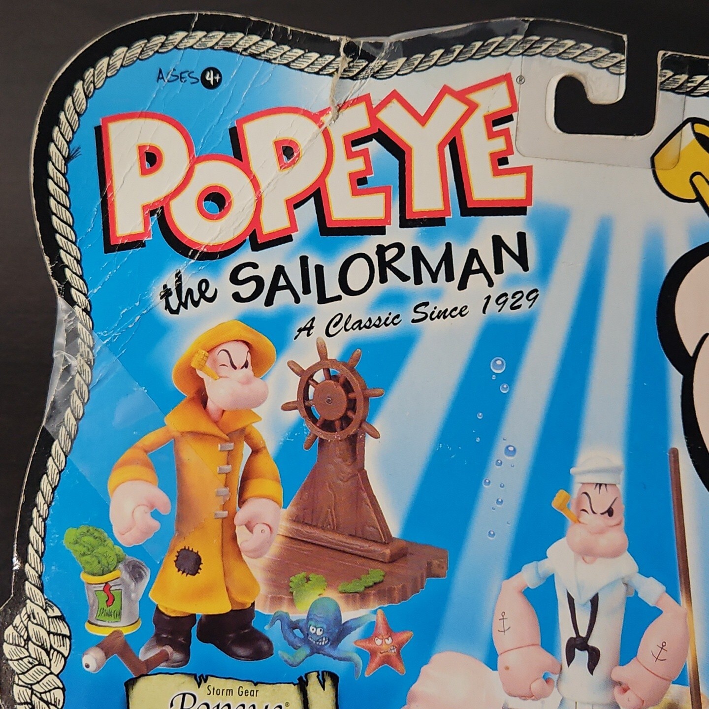 Vintage Mezco Popeye The Sailorman Storm Gear Popeye Action Figure ...