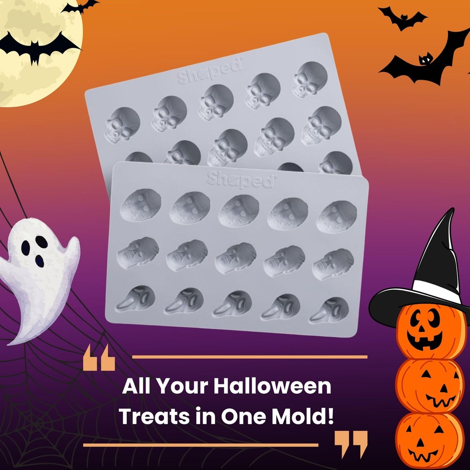 ShapedIceMolds Horror Movie Character Molds – Halloween Silicone Molds ...