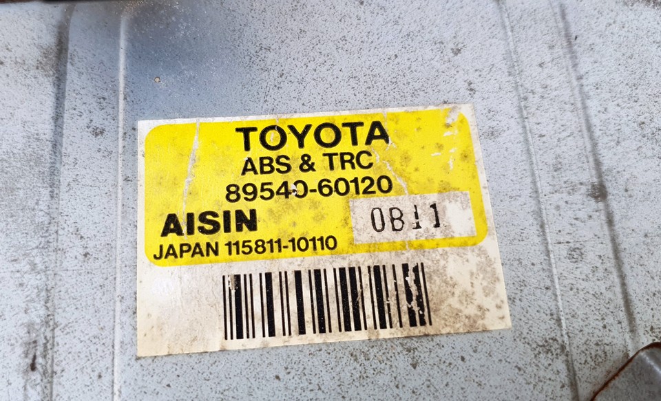 TOYOTA Prado 1990-1995 ABS & TRC Computer Module 89540-60120 OEM JDM ...