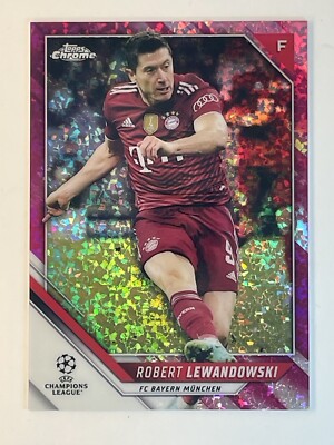 2021 Topps Chrome UCL Pink Mini-Diamond Refractor /175 Robert ...