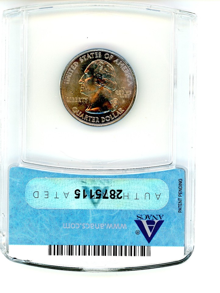 ANACS 2005-P Minnesota Extra Tree DDR-012 MS-65 Washington Quarter ...