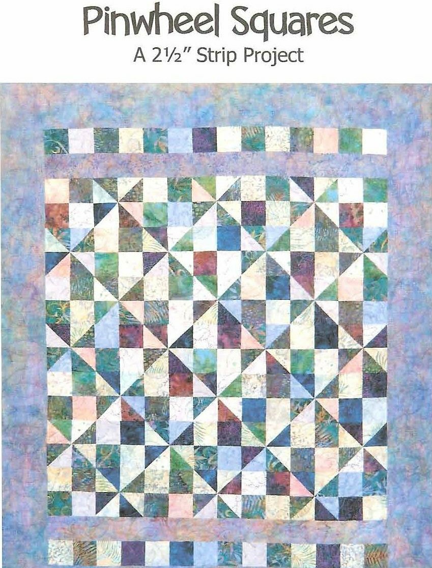 Pinwheel Squares Quilt Pattern