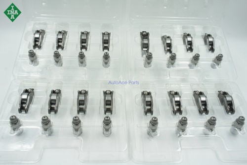 06E109417S INA OEM Hydraulic Lifters & Rocker Arms x 16 For AUDI A4 VW ...