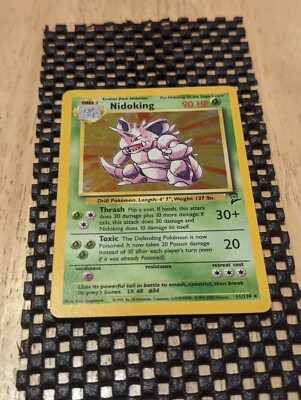Pokémon TCG Nidoking Base Set 2 11/130 Holo Unlimited Holo Rare | eBay