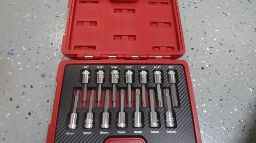 Mac Tools RBRT 14 Pc. 3/8ths Drive SAE and Metric Hex Driver Set ...